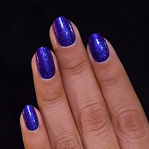 ILNP Last Call - Rich Blue-Violet Shimmer Nail Polish