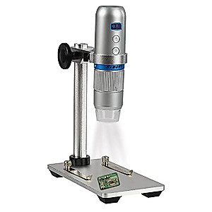 SVBONY SM401 Wireless Digital Microscope, Handheld USB HD Inspection Camera, 50x-1000x Digital Microscopes with Adjustable Stand Holder, Compatible with iPhone, iPad, Android, Mac, Windows Computer