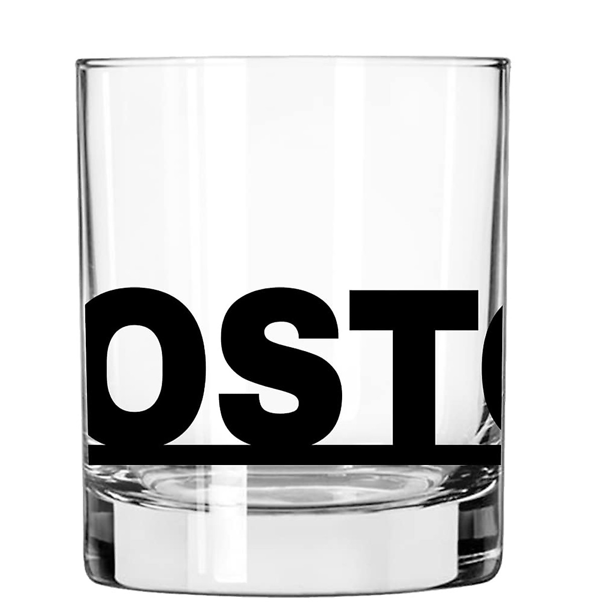 Toasted Tales - Boston Skyline Cityscapes Whiskey Glass | Gift for Boston City People | Old Fashioned Rocks Urban City Glasses | Boston City Lovers Gift | American City Drinkwares Collection (11 oz)