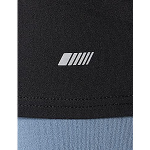 Amazon Essentials Women's Tech Stretch Racerback Tank Top (Available in Plus Size), Pack of 2, Black, Medium