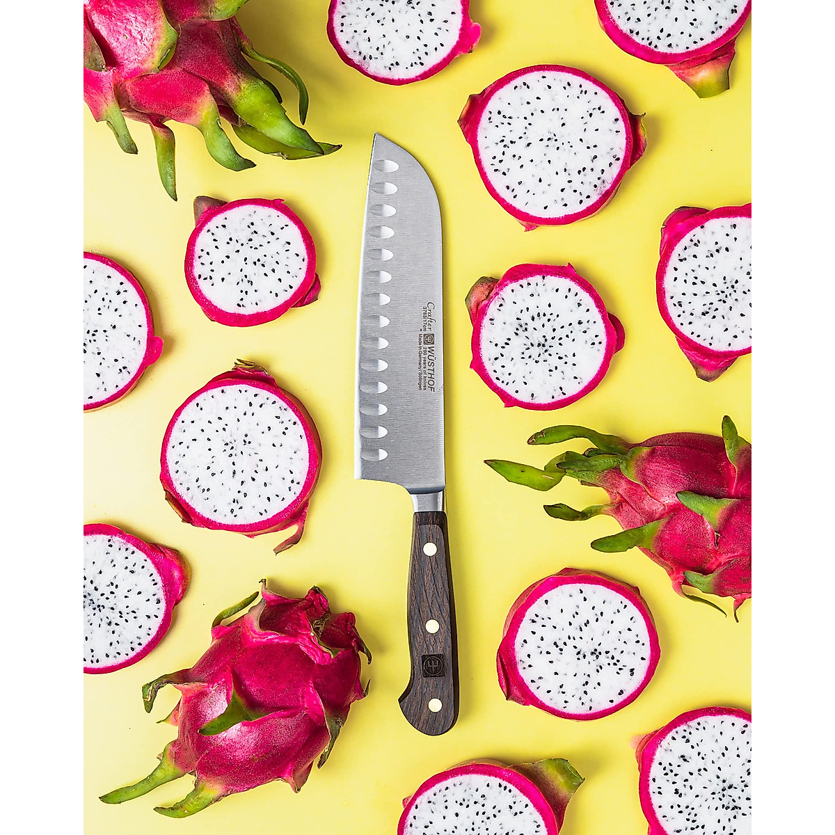 Wüsthof Crafter 7" Hollow Edge Santoku Knife