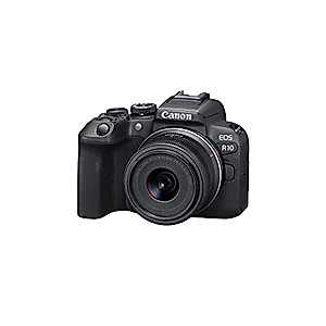 Canon EOS R10 Mirrorless Camera w/RF-S18-45mm f/4.5-6.3 is STM Lens Kit (Renewed)