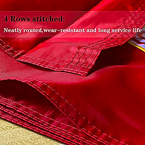 Jayus Embroidered US Marine Corps (USMC) Military Flags 3x5 Outdoor- 340D Heavy Duty Nylon Double Sided USMC Flag Banner with 2 Grommets