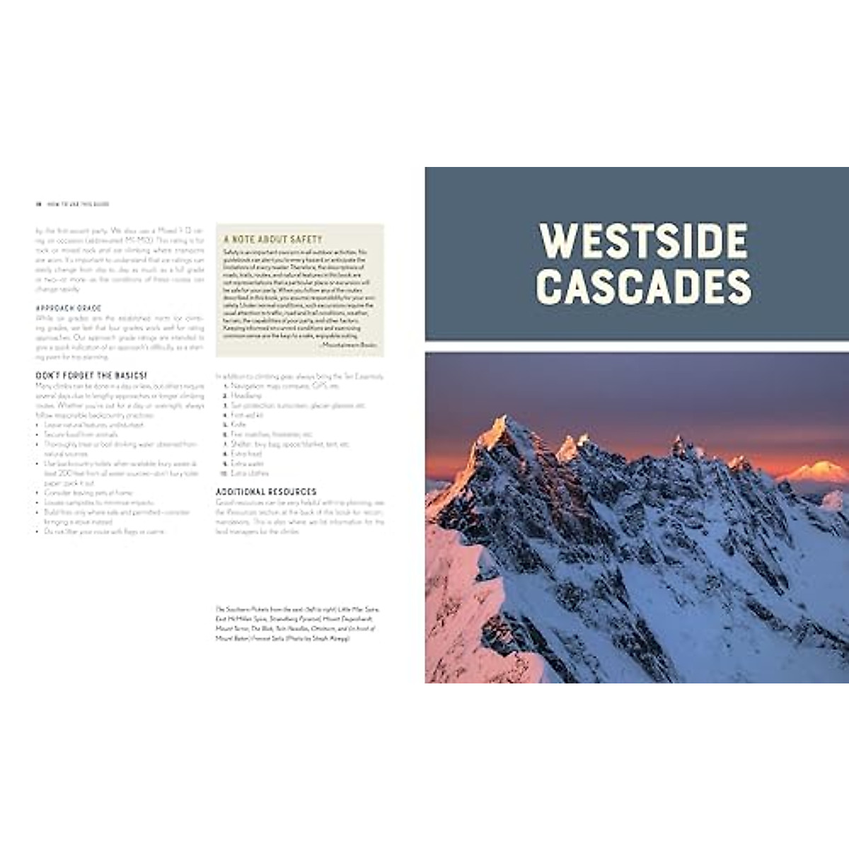 Classic Cascade Climbs: Select Routes in Washington State (Mountaineers Books)