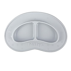 Nuby Sure Grip Miracle Mat, BPA Free, 6+m, Gray