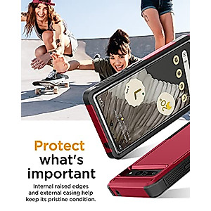 AICase for Google Pixel 7 Pro Case,Heavy Duty Drop Protection Full Body Rugged Shockproof/Dust Proof Multi Layer Military Protective Tough Durable for Google Pixel 7 Pro 6.7" 2022-2