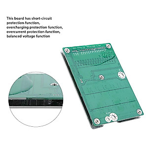 Lithium Battery Board, 17s 60V 50A PCB Li-ion Battery Charging Board with Function