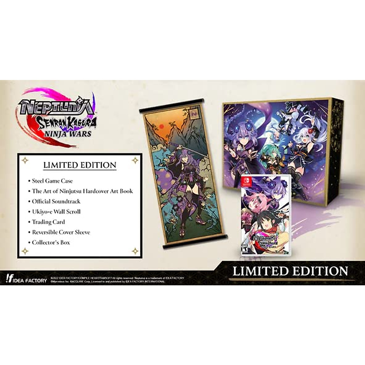 Neptunia X Senran Kagura: Ninja Wars (Limited Edition) - Nintendo Switch