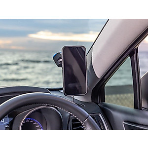 Quad Lock Car Phone Mount Suction Windshield Dash Mount, windscreen, Window Mount for iPhone, for Galaxy, for Pixel, for Universal Adaptor