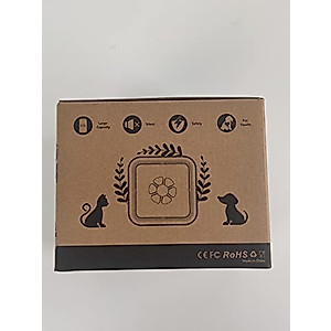 AONBOY Cat Water Fountain, Ultra Silent Cat Fountain 67oz/2L, with LED Light, Activated Carbon Filter, Pet Water Fountain for Cats and Small Dogs