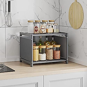 RIIPOO Storage Cube Shelf, Cube Organizer Shelf for Bedroom Closet, Desktop Small Bookshelf, Bookcase Unit for Small Spaces