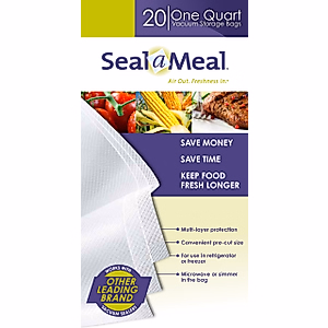 Seal-A-Meal quart size bags (20-pack)