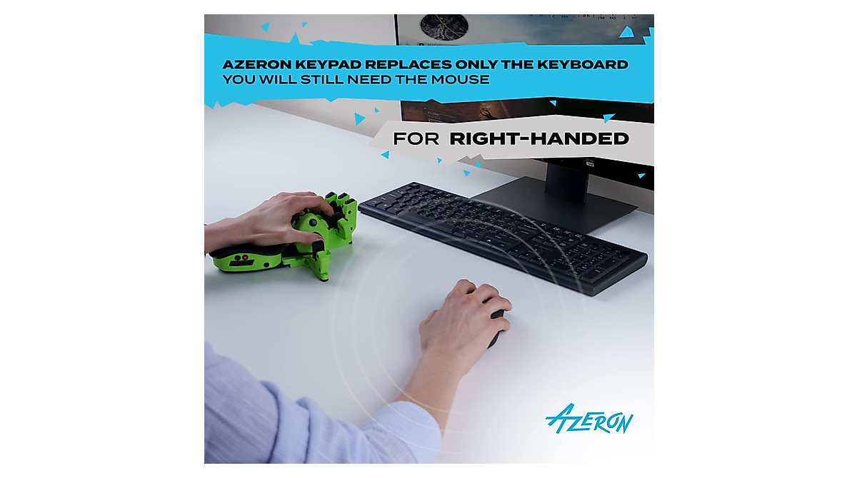 AZERON Compact Gaming Keypad - Ultimate Gaming Precision