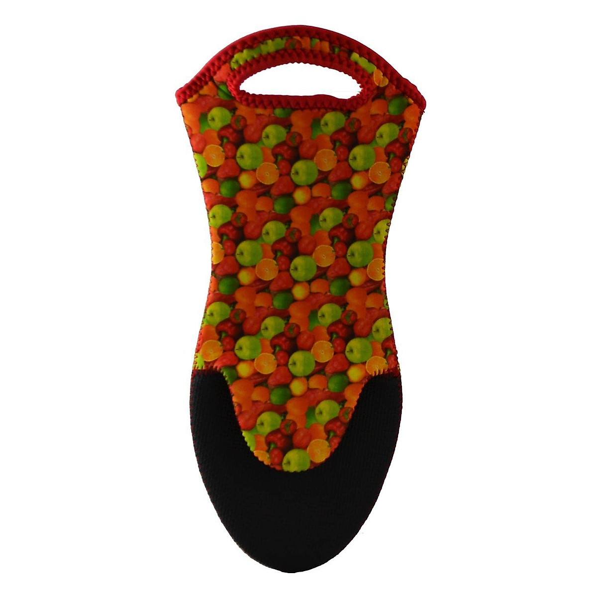 Heat Resistant Neoprene Oven Mitt with Fruit Pattern