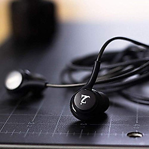 PRO Stereo Headphones Compatible with Your Samsung Galaxy Tab A 10.1 (2019) with Hands-Free Built-in Microphone Buttons + Crisp Digital Titanium Clear Audio! (USB-C/PD)