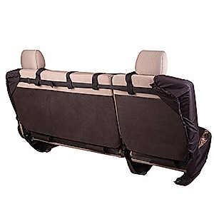 Browning Universal Front and Bench Seat Covers, Water Resistant for Car, Truck, and SUV, Buckmark (Mossy Oak Break-Up Country), Single, Full Size Bench