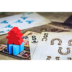 Gamelyn Games Tiny Epic Western: A Boomtown Board Game with A Poker Twist in The Wild West