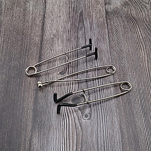 Set of 3 Fish Mouth Spreader Stainless Steel Fish Mouth Hook Remover Jaw Retractor Spring Fish Mouth Opener Fishing Accessories, SP|624