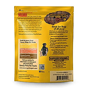 Savory Prime 10-Inch Supreme Retriever Roll White, 8-Pack (992)