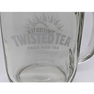 Twisted Tea 22oz Mason Jar Mugs | Set of Two (2)