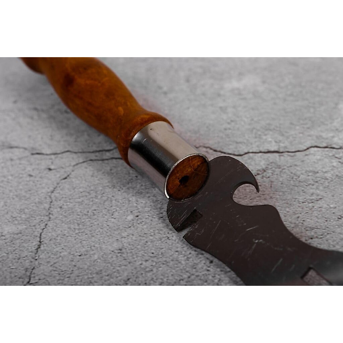 Carving Forks Stainless Steel Meat Fork/Knife with Wooden Handle for Removing Meat from Skewer Cooking Fork BBQ Fork Grill Fork 11 х 1.6" (28 х 4 cm)