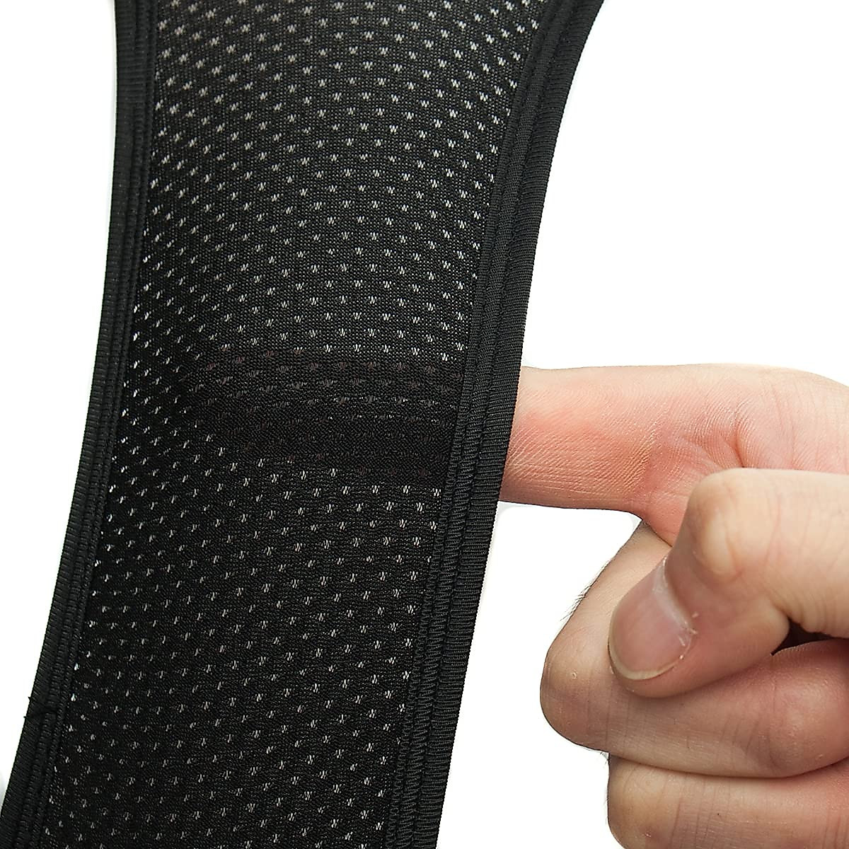 GCRFL Men's Cycling Jersey Set Road Bike Shorts Sleeves Jersey Zipper Pokcet Bib Shorts with Padded, Cycling Clothing kit Men (Navy, L)