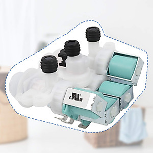 W11165546 Washer Water Inlet Valve - Compatible with May.tag &Whirlpool Washing Machine wm0642hw wm0642hw mah7500aww,Replace#w11096267