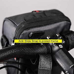 Rhinowalk Bike Handlebar Bag,Bike Front Bag Road Bike Bag Bike Frame Bag Bike Basket Bag Bicycle Bag Professional Cycling Accessories