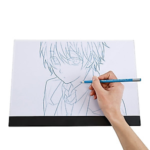 ArtBeek B4 Size LED Light Box 5 Millimeters Ultrathin Light Pad USB Art Tracing Board for Sketch Copy and Handwork 14.56X11 Inch