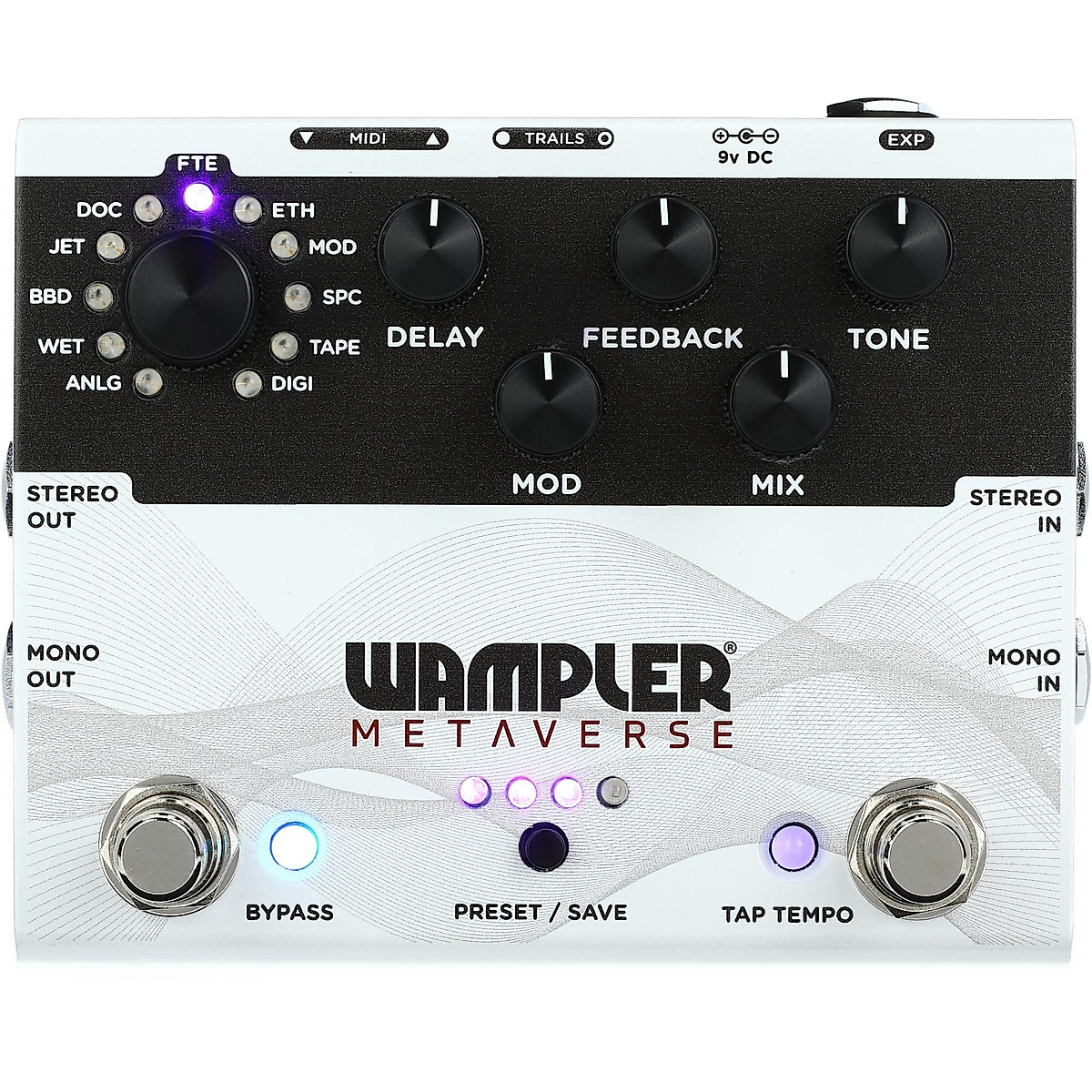 Wampler Metaverse Multi Delay with MIDI (META-VERSE)