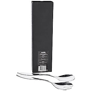 Alessi Mami 10-1/4-Inch by Salad Set, Mirror Polished