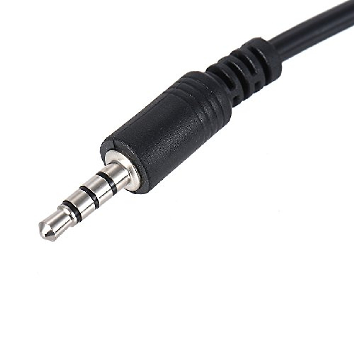 Warmstor 3.5mm (1/8 inch) AUX Audio Plug Male to USB 2.0 Female OTG Adapter Converter Cable for Playing Music with U-Disk in Your Car