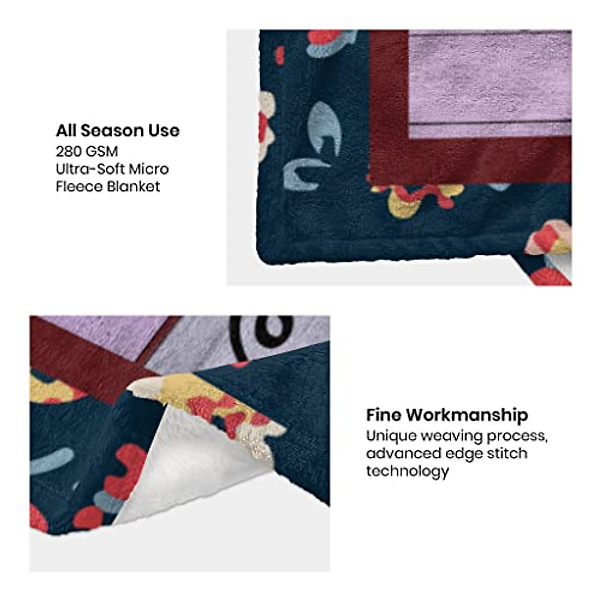 Grandma Gifts Throw Blanket 60"X50" - Mothers Day Birthday Gifts for Grandma - Gigi Gifts for Grandma - Nana Gifts from Grandkids - Best Grandma Gifts for Grandma from Granddaughter Grandchildren