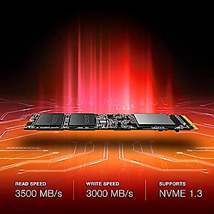 XPG SX8100 2TB 3D NAND NVMe Gen3x4 PCIe M.2 2280 Solid State Drive R/W 3500/3000MB/s SSD (ASX8100NP-2TT-C)