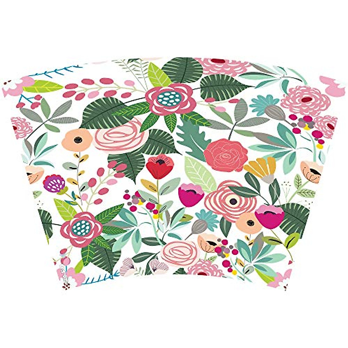 Tervis Budding Bliss Made in USA Double Walled Insulated Tumbler Cup Keeps Drinks Cold & Hot, 24oz Classic, Budding Bliss