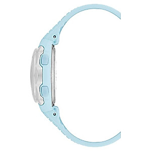 Armitron Sport Women's Digital Chronograph Light Blue Silicone Strap Watch, 45/7142