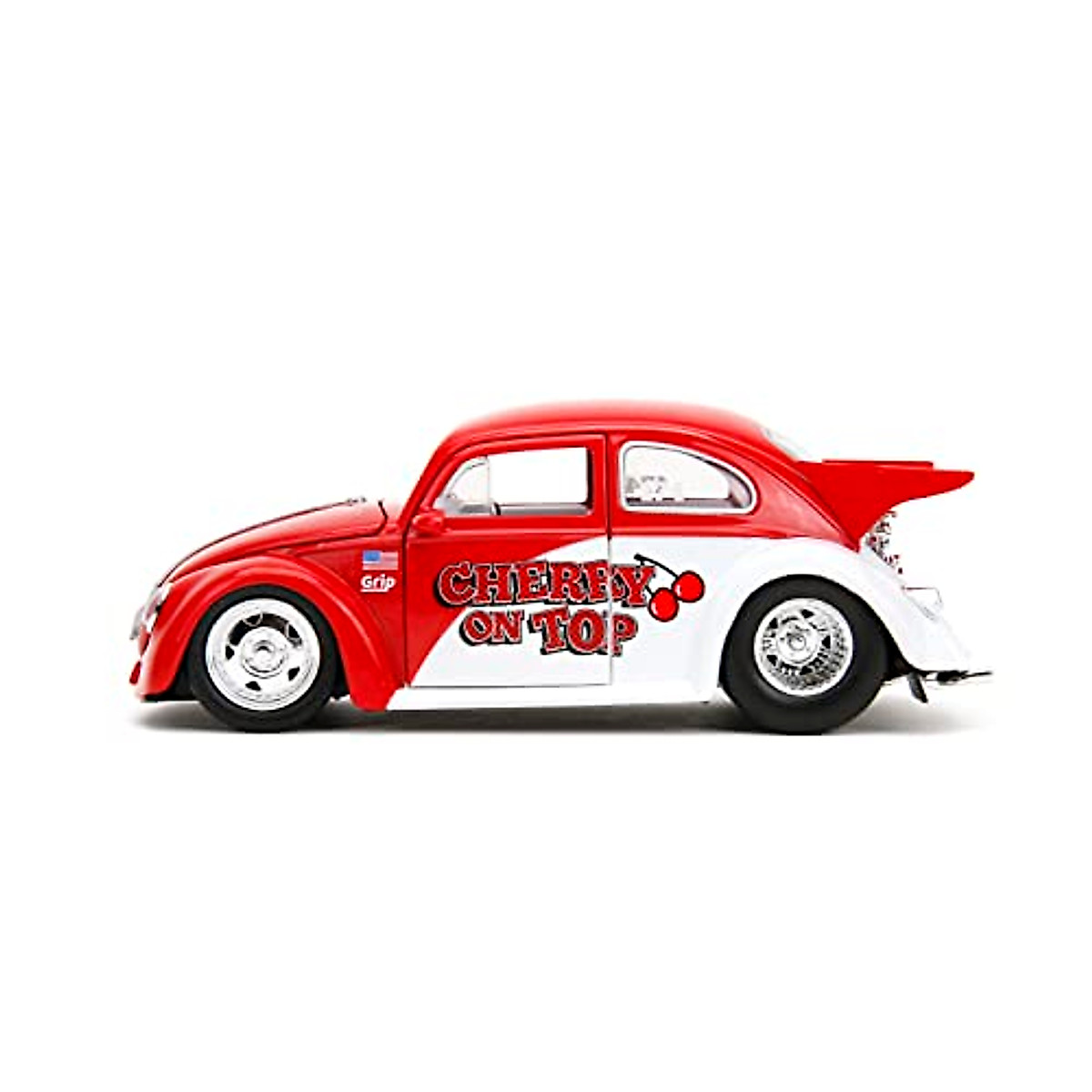 Punch Buggy Slug Bug 1:24 1959 Volkswagen Drag Beetle Die-Cast Car, Toys for Kids and Adults