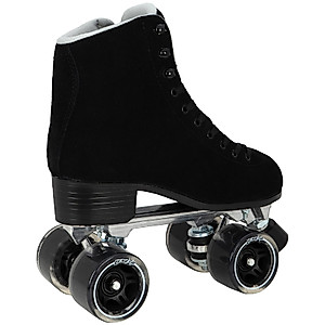 Lenexa Shadow Quad Rink Roller Skates for Indoor/Outdoor | Stylish and Comfortable Quad Skates for Women, Men, Boys and Girls - Unisex | Men's 11, Ladies' 12