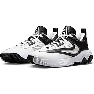 NIKE Men's Sneaker Three Quarters Tall, White Black, 8