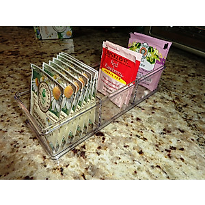 Organizer and Storage With Lid For Makeup, Toiletries, Jewelry, Tea Bags, Crafts and Scrapbook Supplies