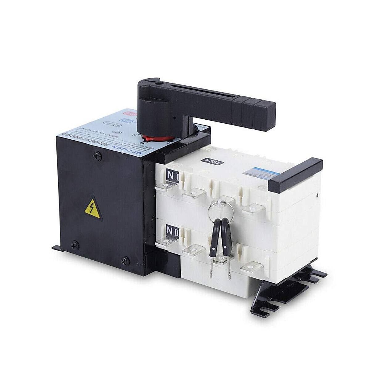 4P Dual Power Automatic Transfer Switch for Generator Changeover Switch 400V 100A (4P/100A)