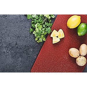 Dexas PolyFiber Flax Cutting & Serving Board, 9.5 x 15in, Azalea