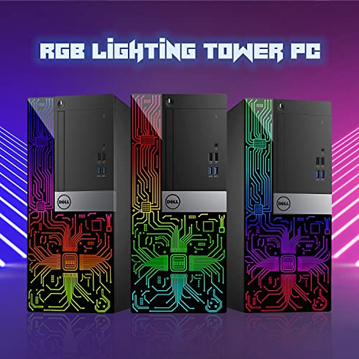 Dell Gaming PC OptiPlex 3040 Tower Desktop Computer - Intel Core i7 6th Gen (3.4GHz) - GeForce GTX 1660 Super 6GB GDDR6-16GB RAM - 1TB SSD - Windows 10 Pro - Wi-Fi - Keyboard & Mouse - HDMI (Renewed)