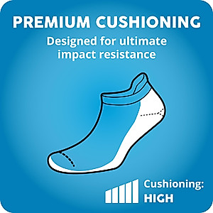 Balega Hidden Comfort Performance No Show Athletic Running Socks for Men and Women (1 Pair), White, Large