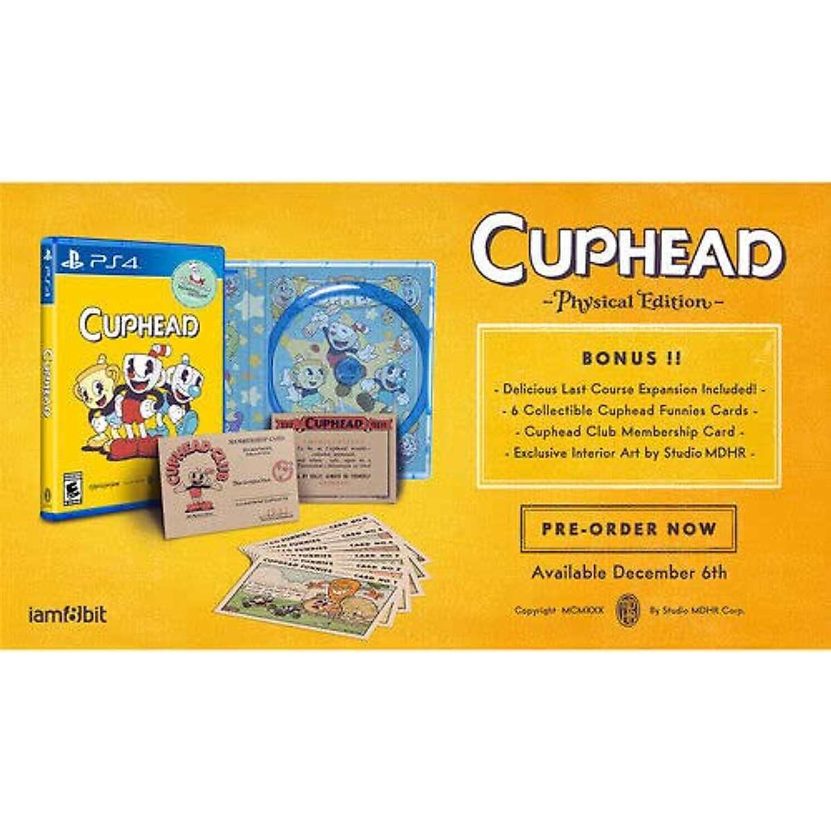 Cuphead for PlayStation 4 [New Video Game] PS 4