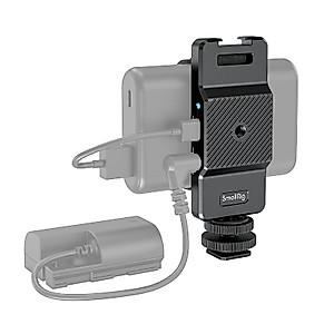 SmallRig Power Bank Adapter for Mirrorless and Cine Cameras, Convert Type-C 5V-12V Input to DC7.4V/2A Output, for BMPCC 4K & 6K, for Sony A7S3, for Canon EOS R5 R6, for Fujifilm X-T4-3085