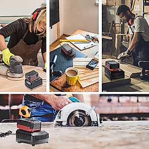 V20 Battery Fast Charger CMCB104, WaxPar CMCB104 Battery Charger Compatible with Craftsman V20 Lithium Battery CMCB204 CMCB202 CMCB201 CMCB209 CMCB205 CMCB100 CMCB101