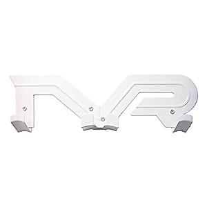 NIUVR VR Wall Mount Storage Stand Hook for Quest 2 Quest Rift-S HP Reverb G2 HTC Vive Vive Pro Cosmos Elite PS VR2 Valve Index, Playstation VR, VR Headset and Controllers Holder(White)
