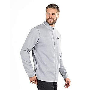 TravisMathew Men's Koozie 2.0 Jacket, Light Grey, Small