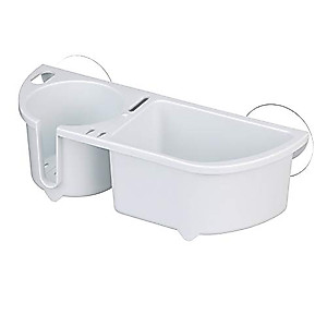 Seachoice Cruisin' Caddy, UV-Resistant Marine Boat Beverage and Item Organizer, White